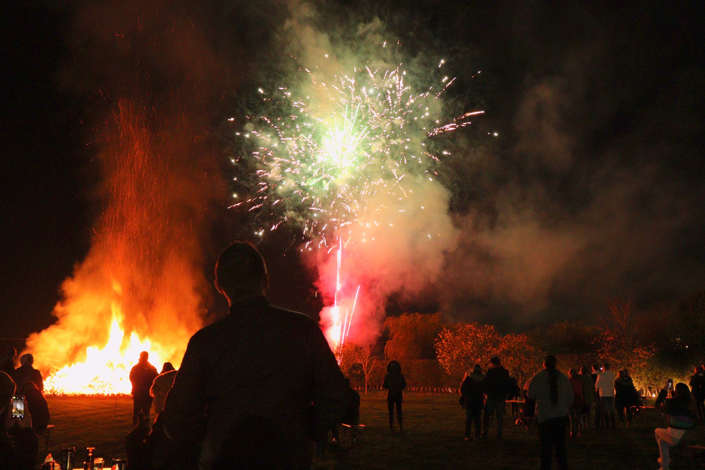 A cracking evening for members at WorkWell’s Bonfire Night celebrations!